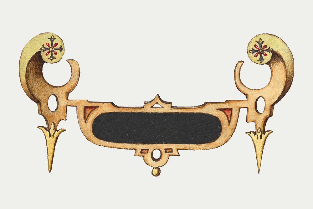 Victorian black signboard frame vector | Premium Vector - rawpixel