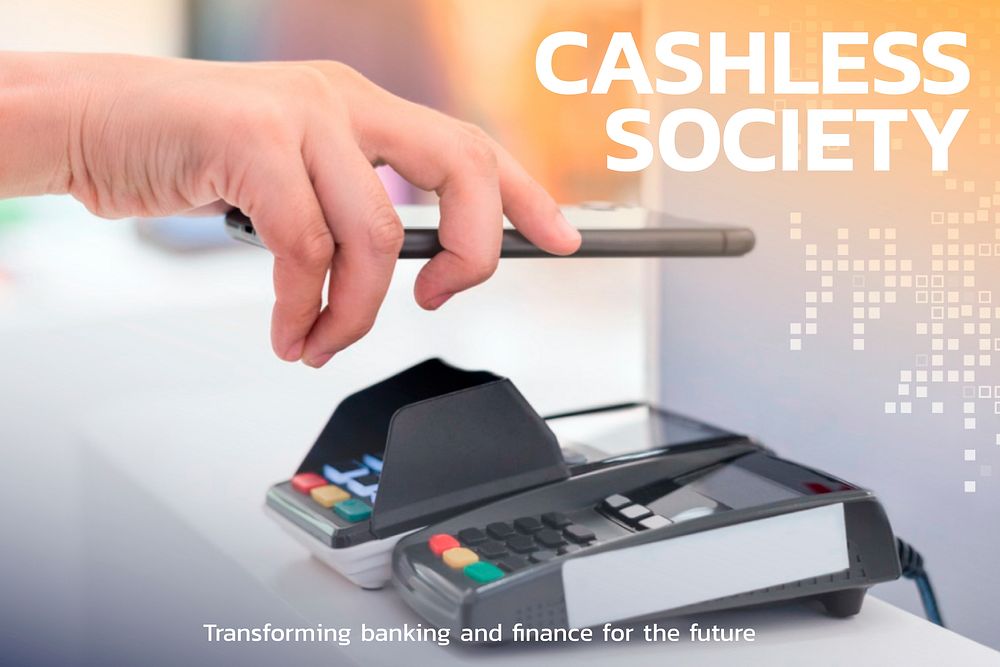 Contactless and cashless society financial | Free Photo - rawpixel