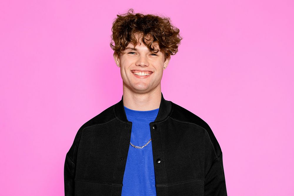 Men's jacket mockup, street fashion | Premium PSD Mockup - rawpixel