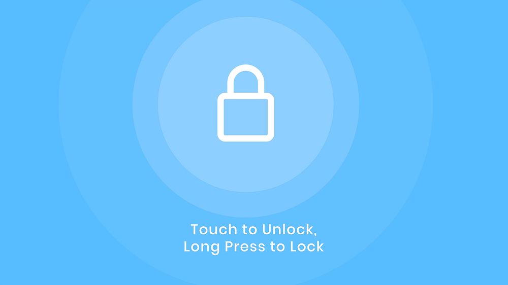 Blue desktop screen lock user | Free Photo - rawpixel