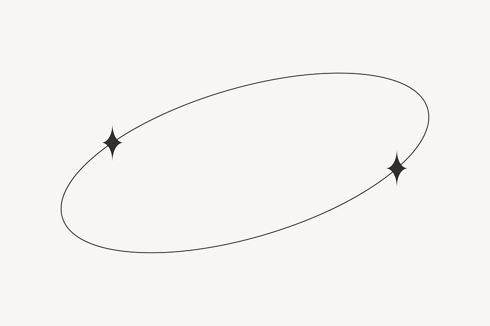 Aesthetic oval shape, minimal line | Premium PSD - rawpixel