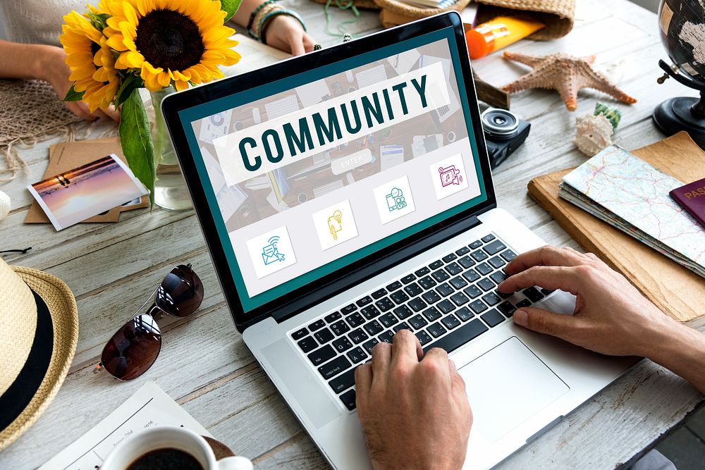 Community Online Communication Connection Concept | Free Photo - rawpixel