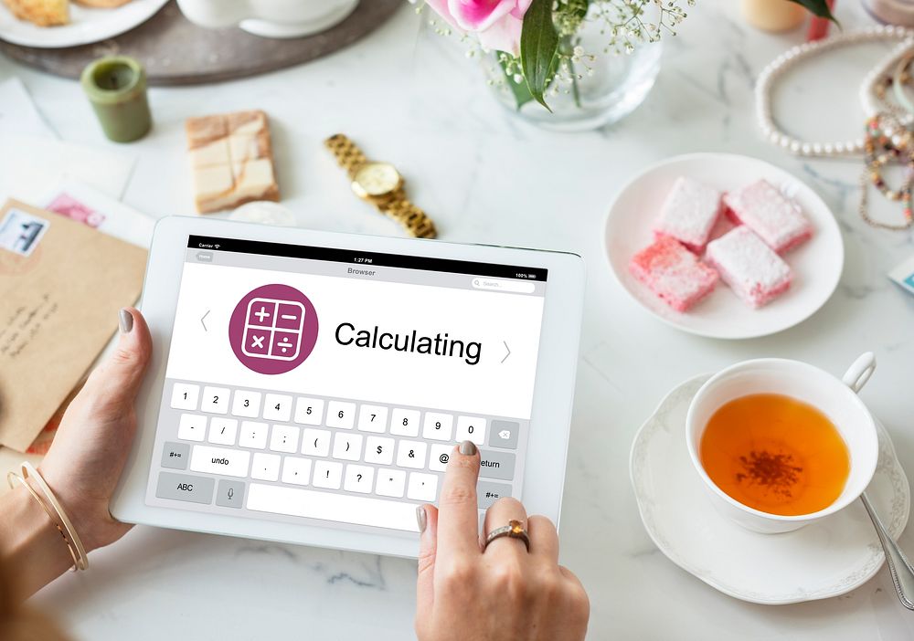 Digital Calculator Webpage Application Concept | Free Photo - rawpixel