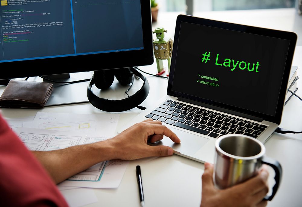 Computer Screen with Hashtag Layout | Premium Photo - rawpixel