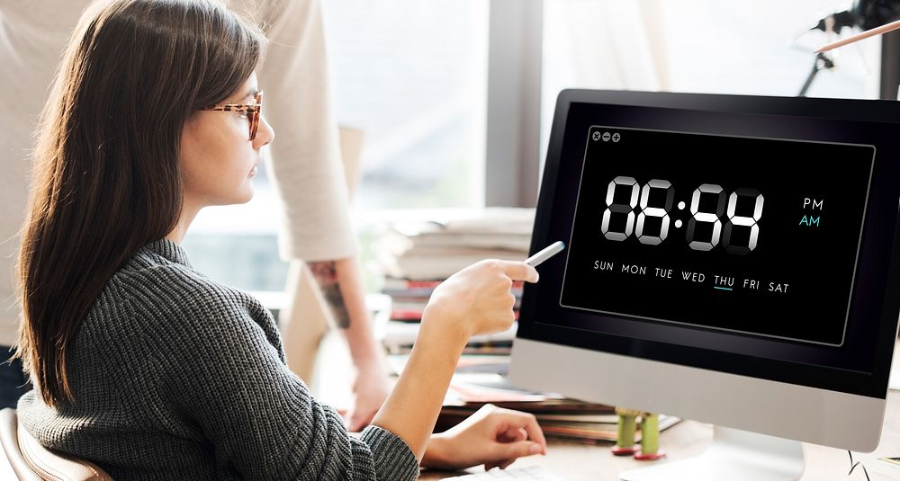 Clock Duration Time Leisure Hour | Premium Photo - rawpixel