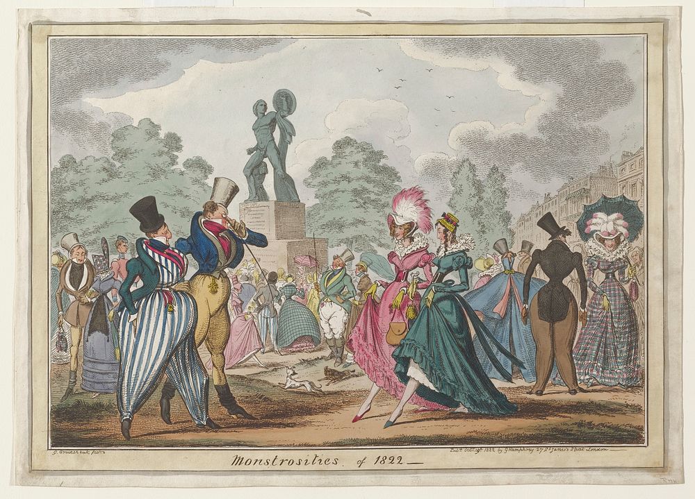 Monstrosities 1822. Original Minneapolis Institute | Free Photo - rawpixel