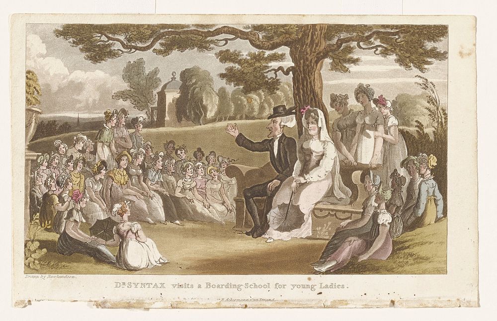 Doctor Syntax Visits Boarding School | Free Photo - rawpixel