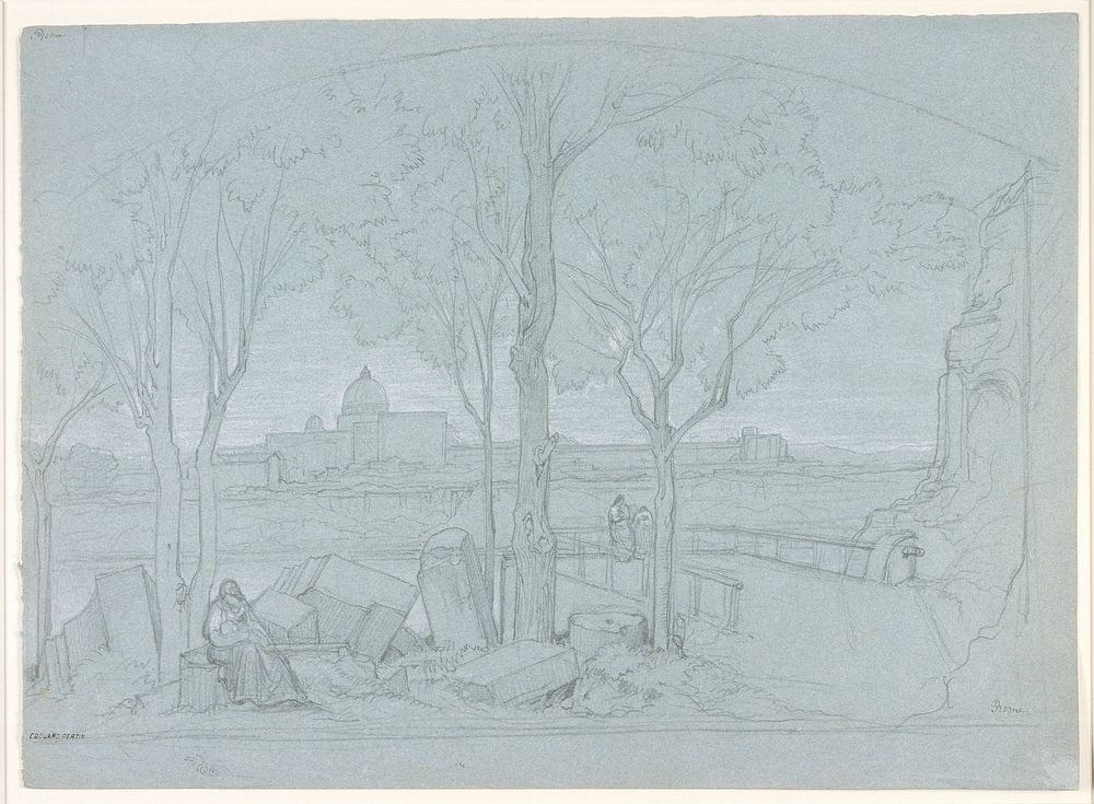 Roman Landscape. Original Minneapolis Institute | Free Photo - rawpixel