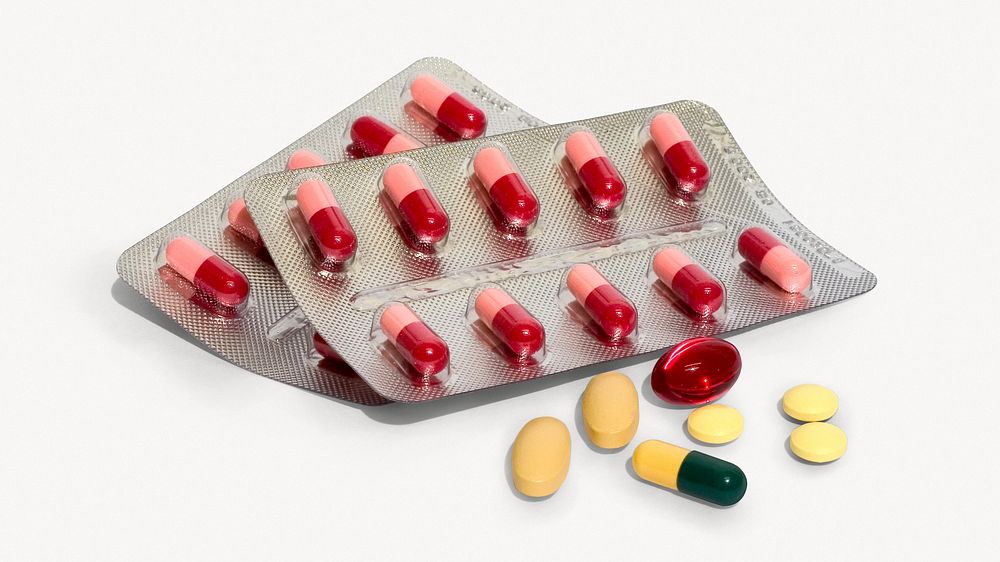 Capsule medicine, isolated medical image | Free Photo - rawpixel