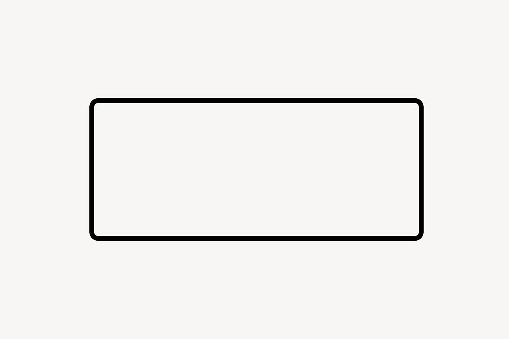 Rectangle frame collage element psd | Premium PSD - rawpixel