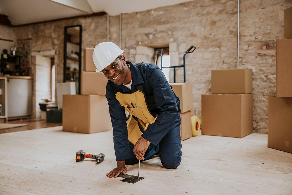 Home construction worker on duty | Premium Photo - rawpixel