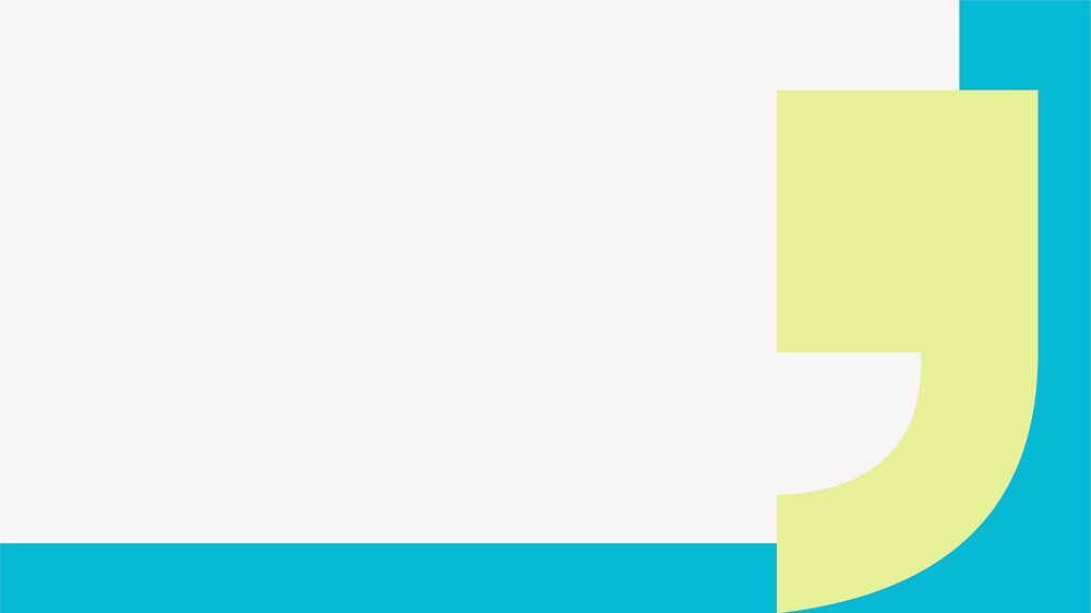 Colorful apostrophe desktop wallpaper, border | Premium Vector - rawpixel