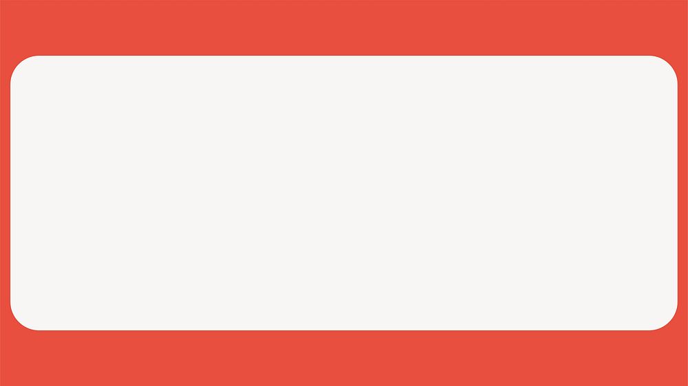 Red rectangle frame desktop wallpaper, | Premium Vector - rawpixel