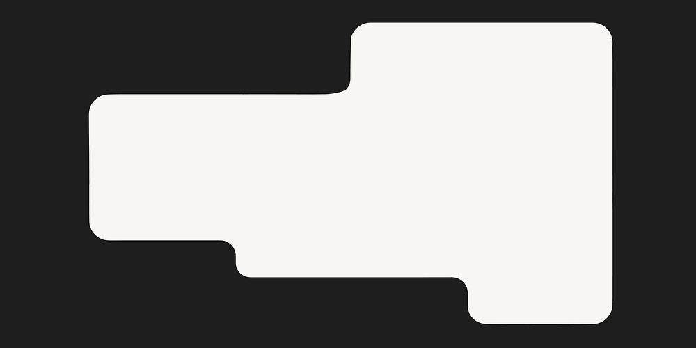 Abstract rectangle frame, geometric shape | Premium Vector - rawpixel