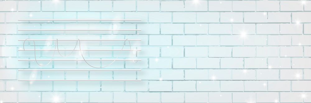 Blue neon twitter header background, | Premium Photo - rawpixel