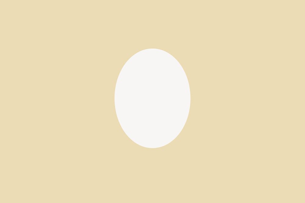 Minimal oval frame, geometric yellow | Premium Vector - rawpixel