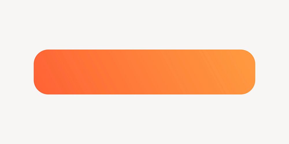 Orange gradient rectangle badge shape | Premium Vector - rawpixel