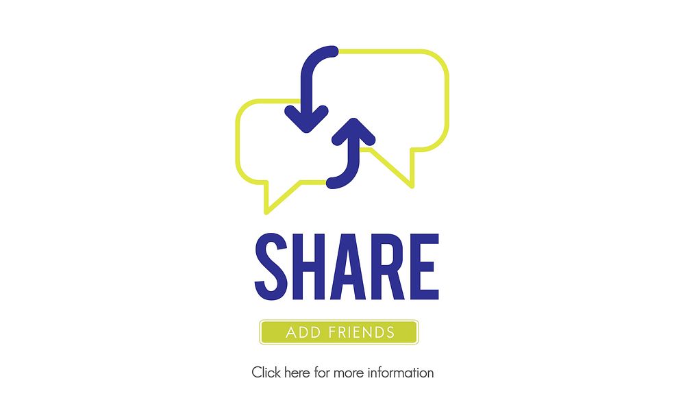 Social connection sharing graphic | Free Photo - rawpixel
