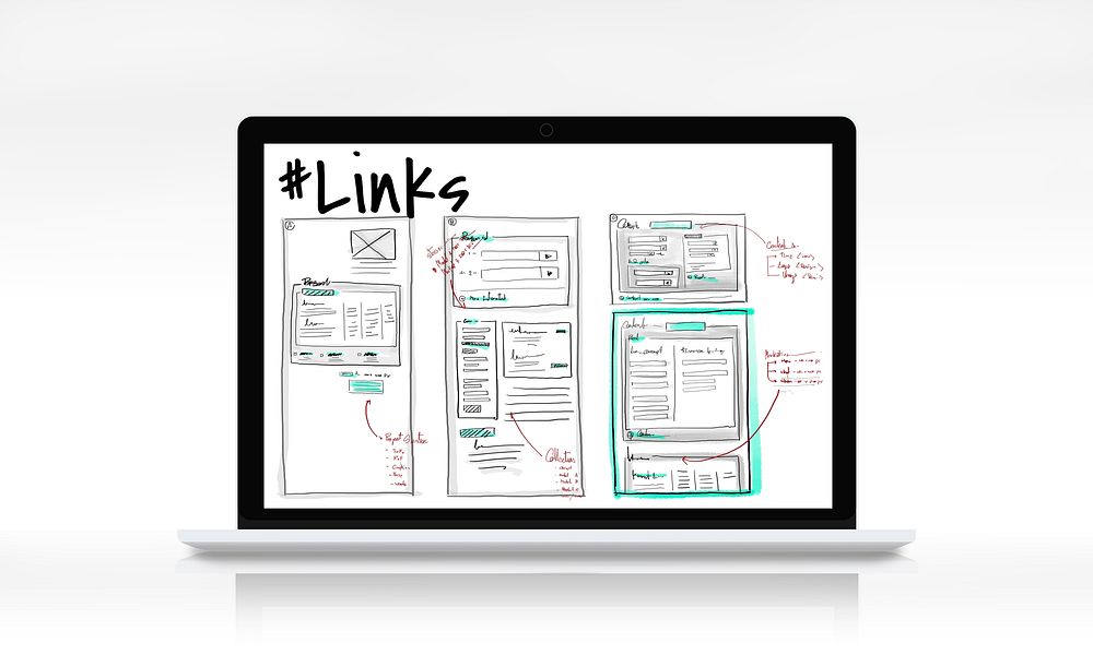 Website development layout sketch drawing | Premium Photo - rawpixel
