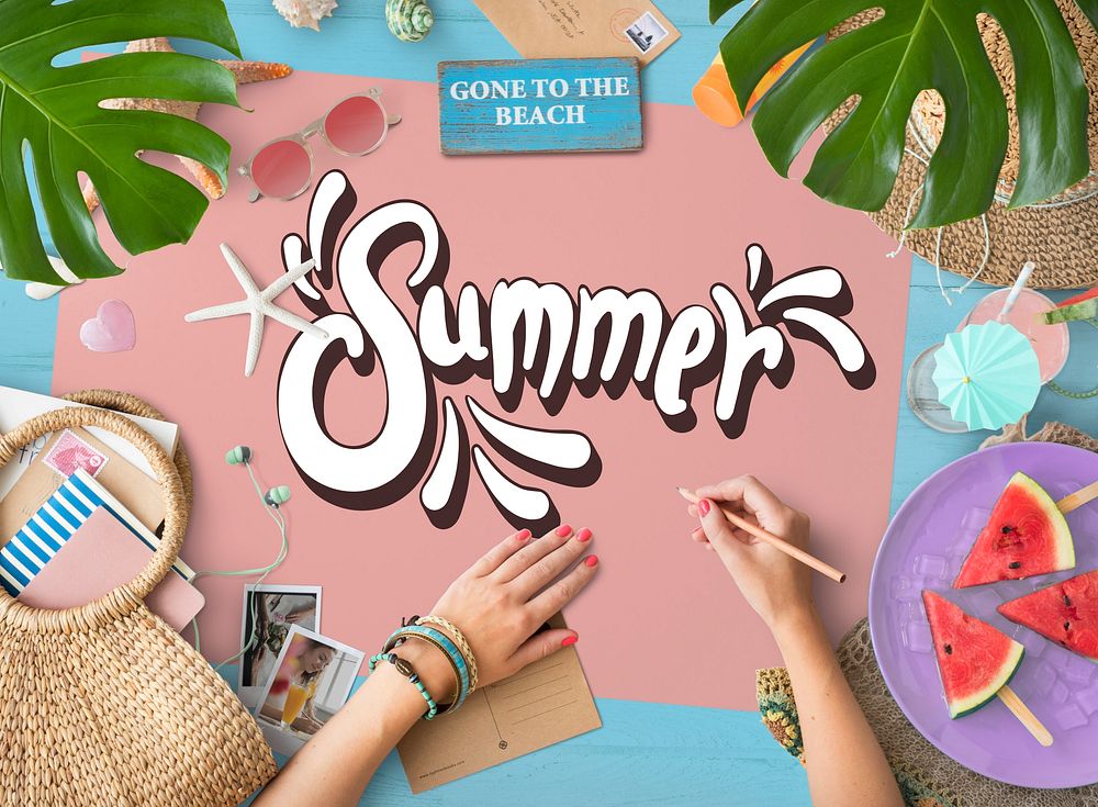 Beach Vocation Enjoy Holidays Summer | Free Photo - rawpixel