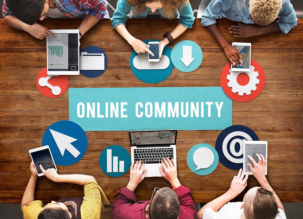 Online Community Networking Technology Concept | Premium Photo - rawpixel