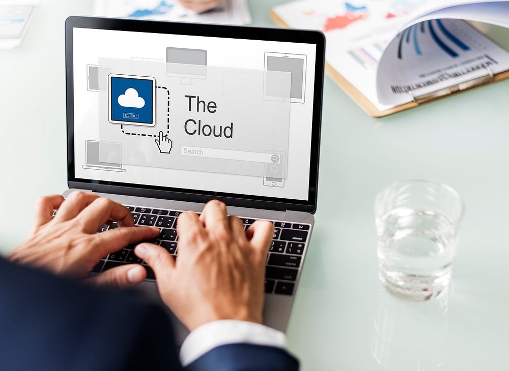 Cloud Computing Back Download Network | Premium Photo - rawpixel