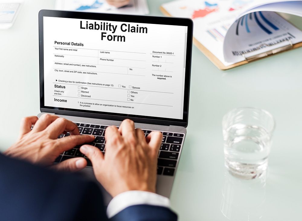 Liability Claim Form Document Application | Premium Photo - rawpixel