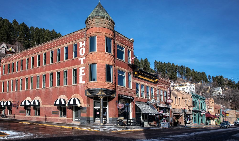 Street scene downtown Deadwood, legendary | Free Photo - rawpixel