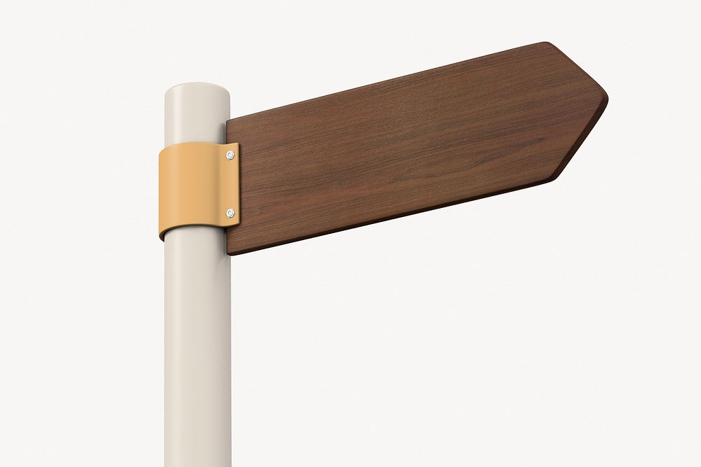 3D avenue sign blank space | Free Photo - rawpixel