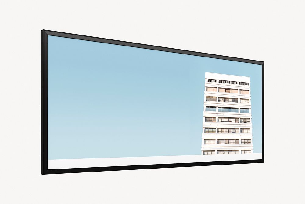 Blue building metro billboard sign | Free Photo - rawpixel