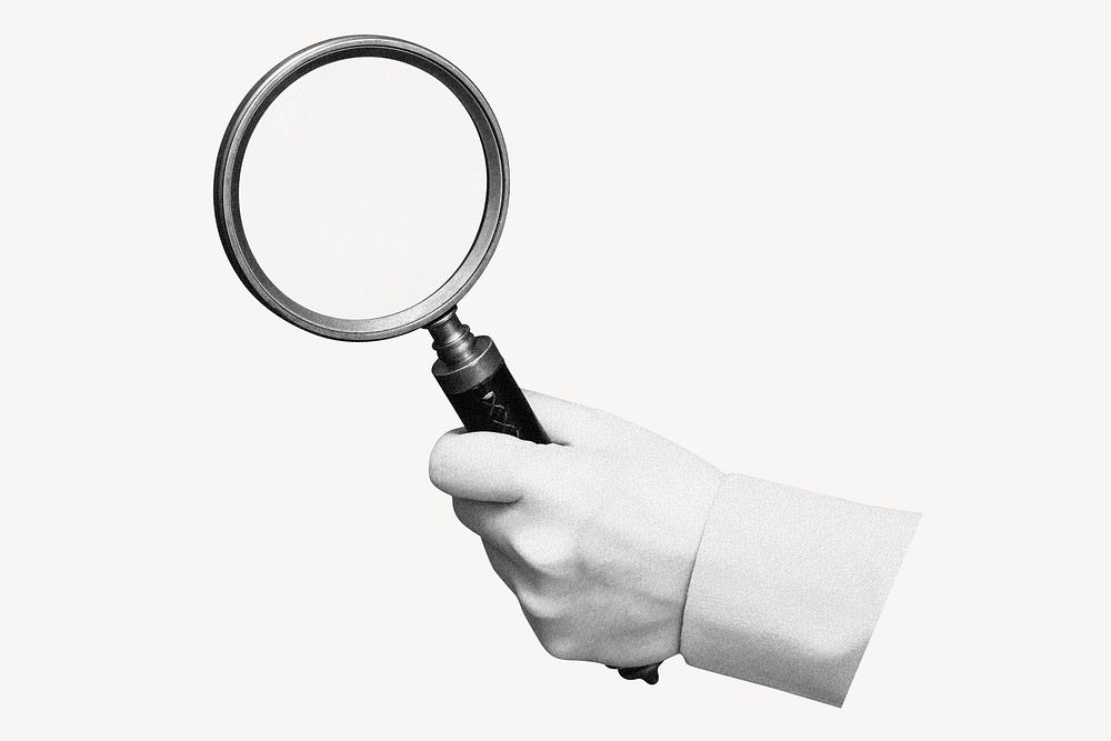Magnifying glass hand, search icon | Free Photo - rawpixel