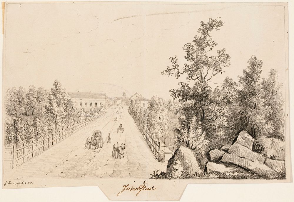 Jakobstad, original drawing finland depicted | Free Photo Illustration ...