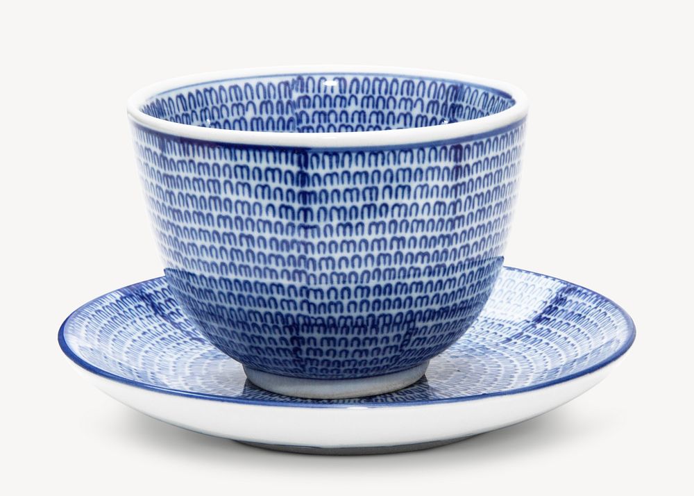 Blue tea cup isolated design | Free Photo - rawpixel