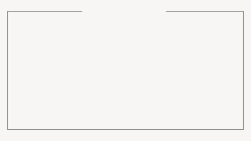 Line frame, beige desktop wallpaper, | Premium Vector - rawpixel