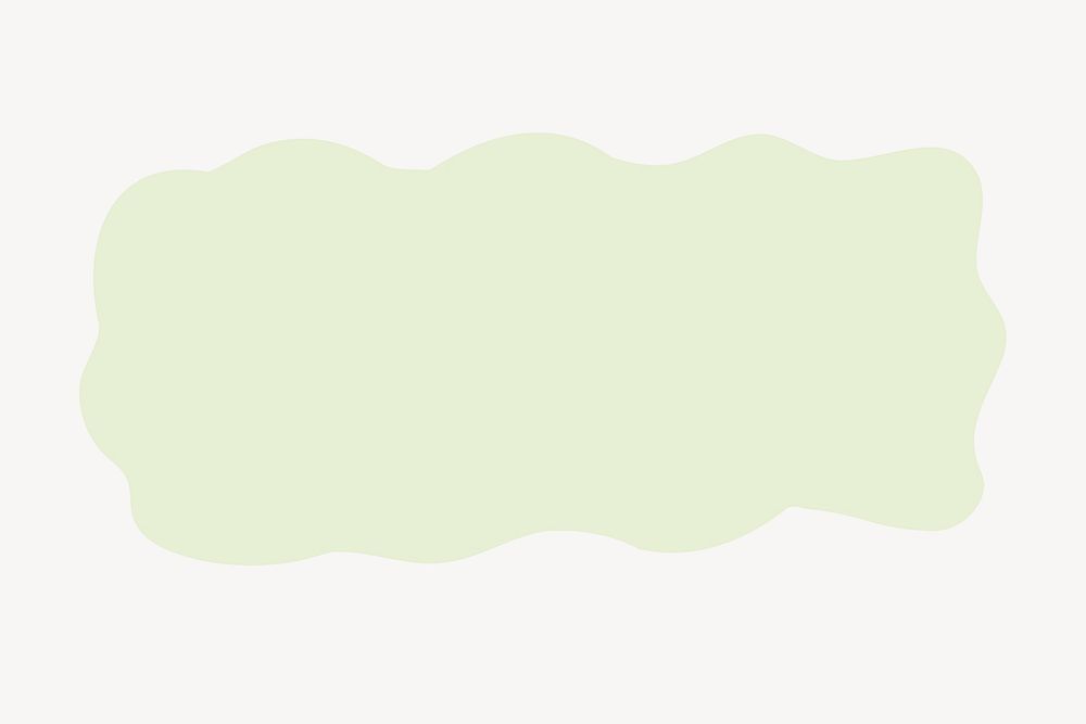 Wavy rectangle, light green collage | Premium Vector - rawpixel