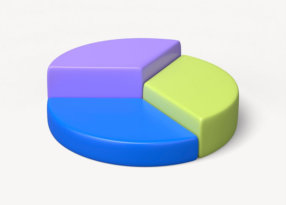 Funky pie chart business graph | Free Photo - rawpixel