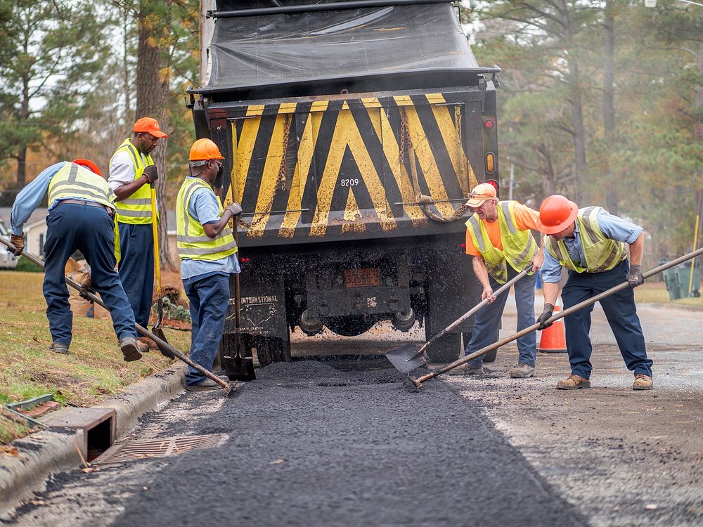 Road work. Photo Aaron Hines | Free Photo - rawpixel