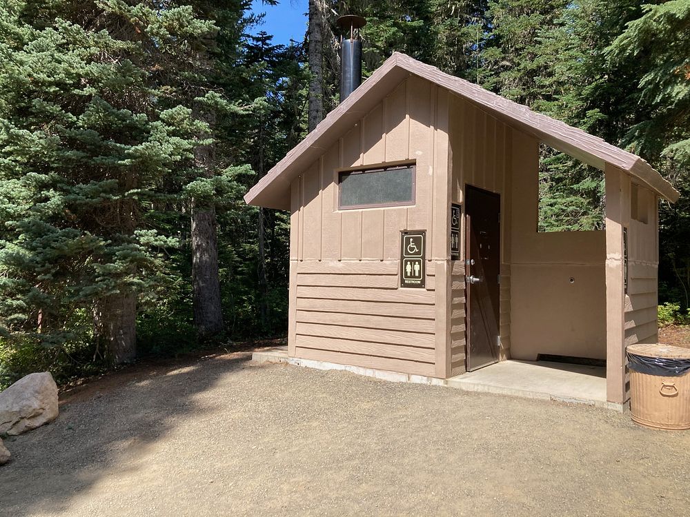 Campground Bathroom. Original public domain | Free Photo - rawpixel