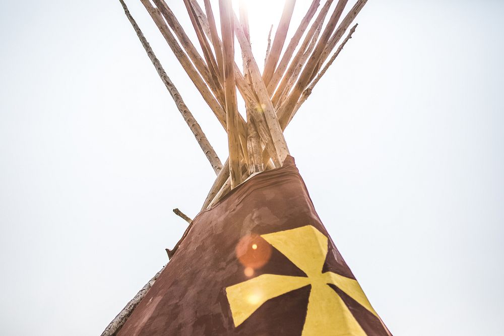 Top teepee lodge. Original public | Free Photo - rawpixel