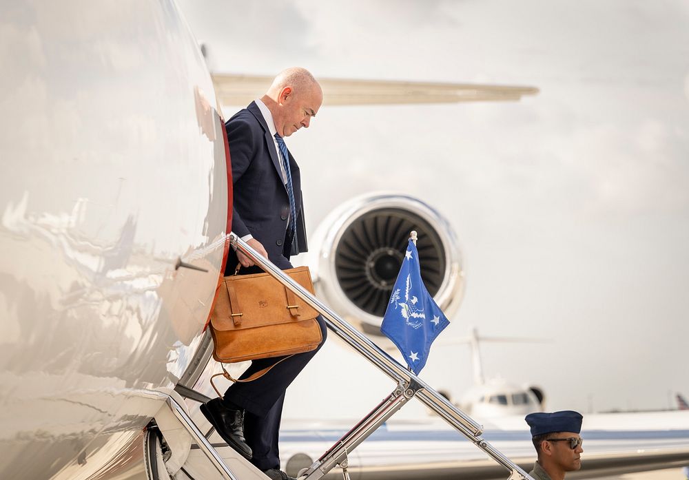 DHS Secretary Alejandro Mayorkas Arrives | Free Photo - rawpixel