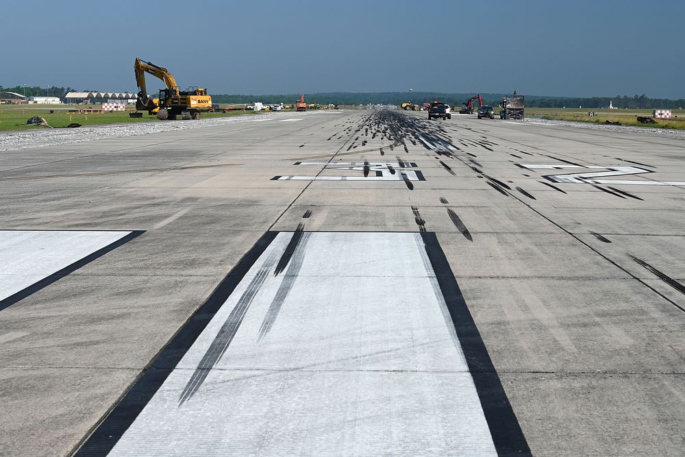Runway construction at McEntire Joint | Free Photo - rawpixel
