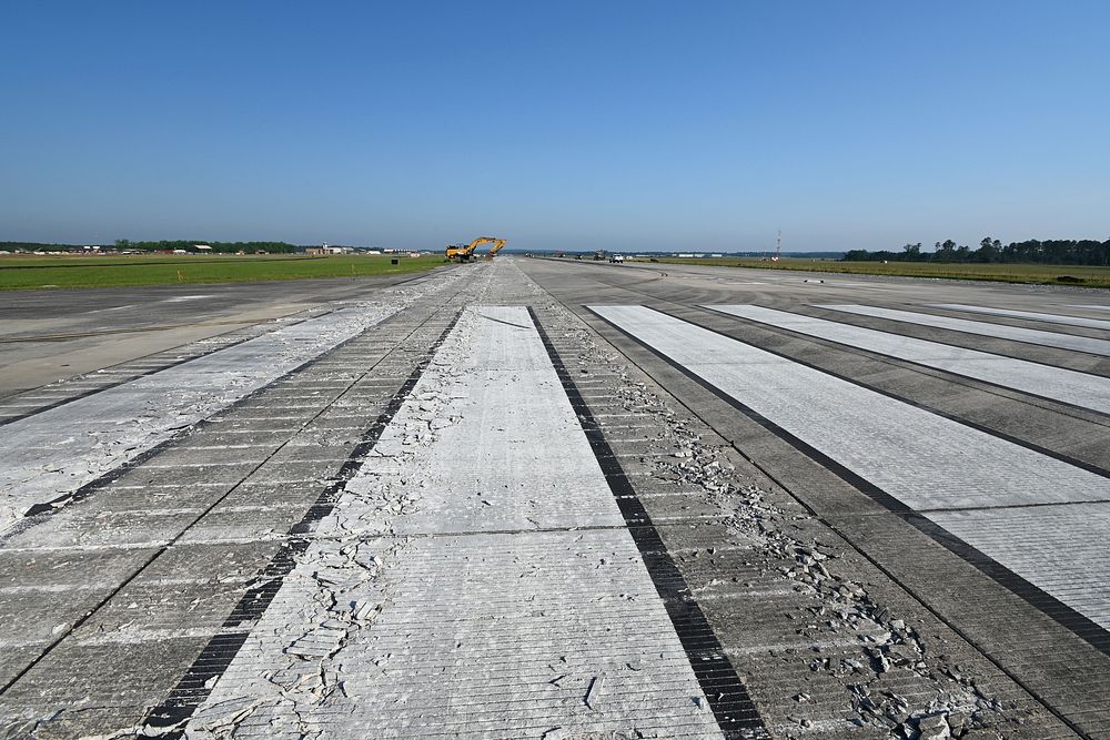 Runway construction at McEntire Joint | Free Photo - rawpixel