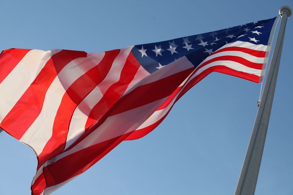 American flag. Original public domain | Free Photo - rawpixel