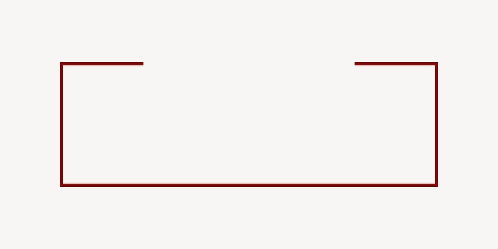 Outline frame collage element | Premium Vector - rawpixel