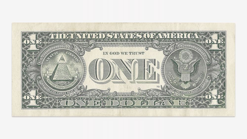 One US dollar isolated design | Free Photo - rawpixel