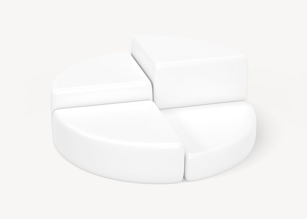 Minimal pie chart business graph | Premium Photo - rawpixel