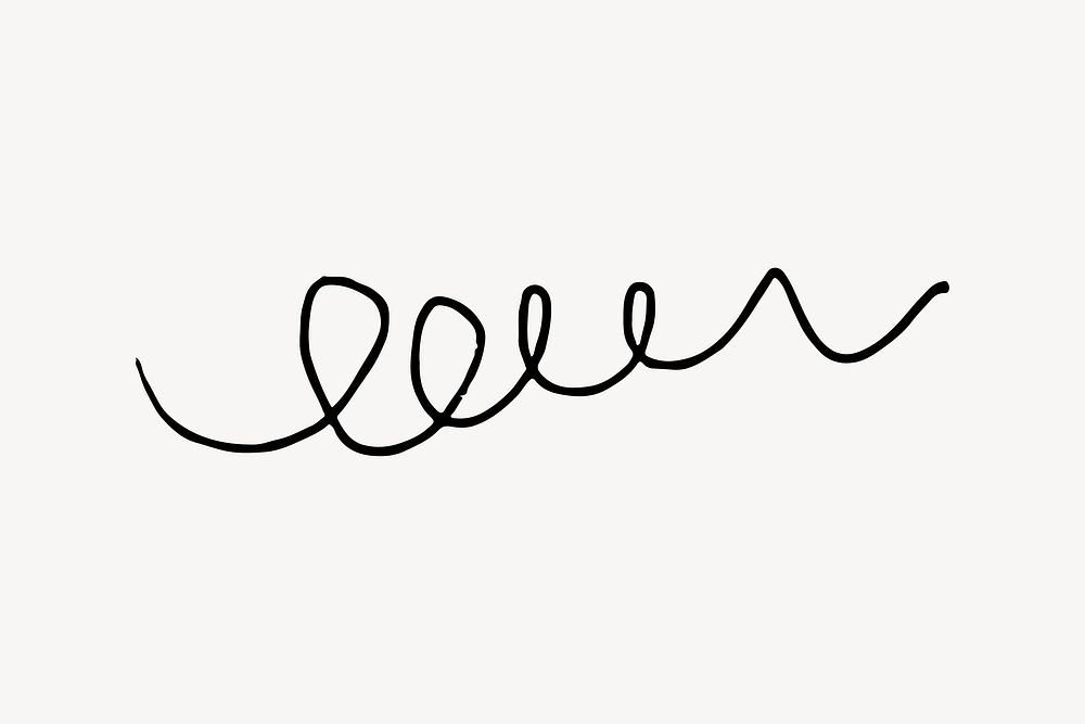 Scribble line doodle clipart vector | Premium Vector - rawpixel