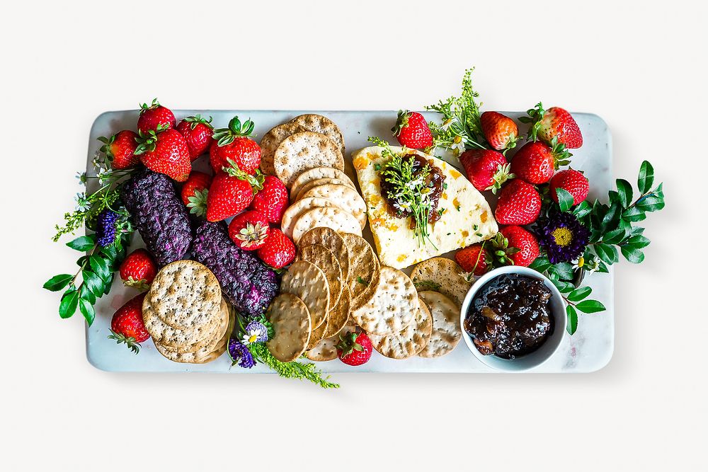 Cheese platter, food isolated design | Free Photo - rawpixel