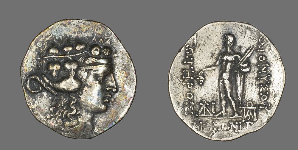 Tetradrachm (Coin) Depicting God Dionysos | Free Photo - rawpixel