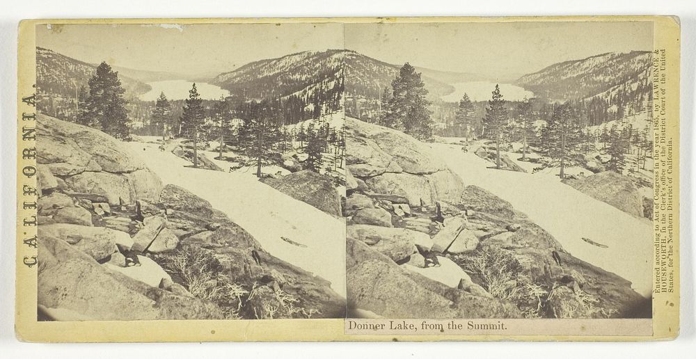 Donner Lake, Summit, series "California" | Free Photo - rawpixel
